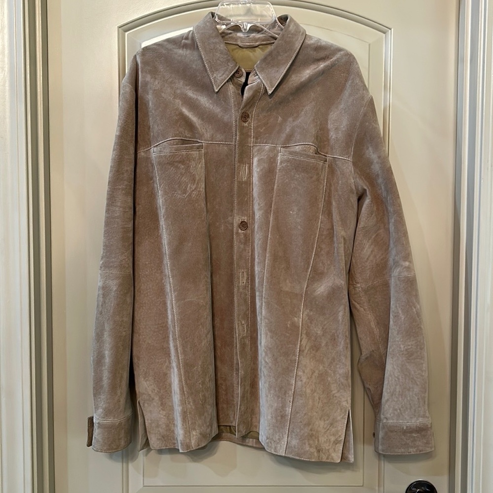 Wilson’s Leather Pelle Studio Suede Jacket Men’s Large - Gem